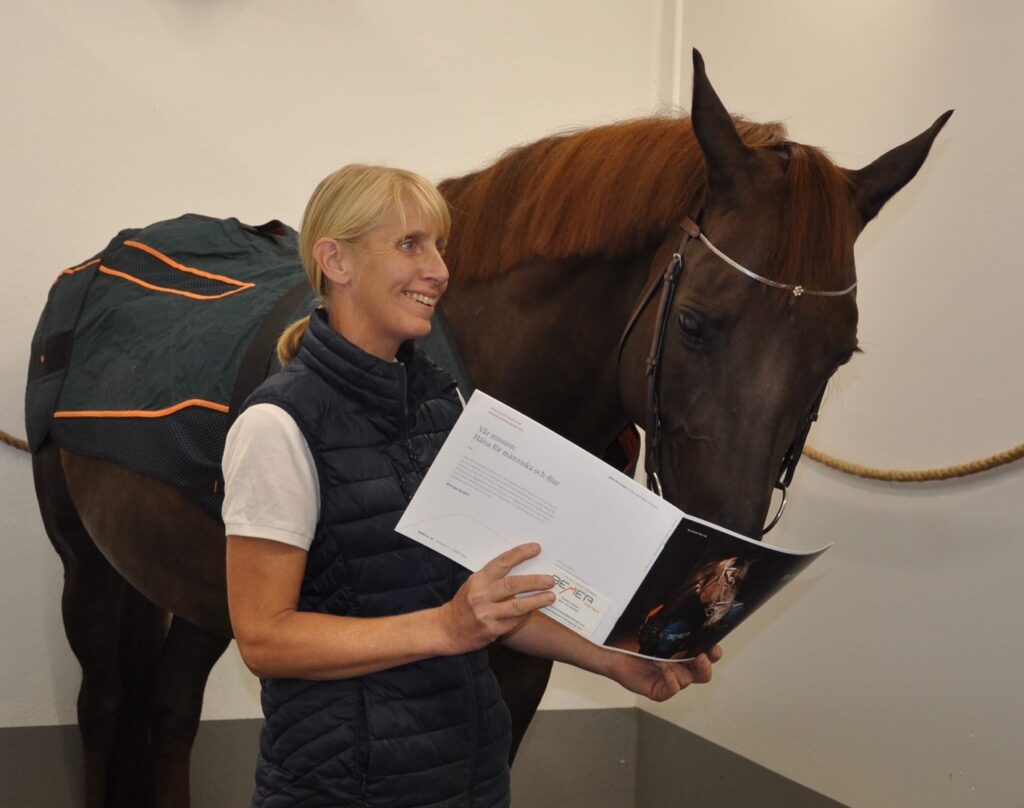 Veterinär/Med dr Lotta Wallin berättar om BEMER Horse set på sin ...